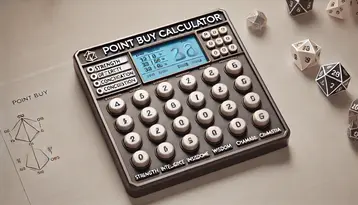Point Buy Calculator - Online Calculators
